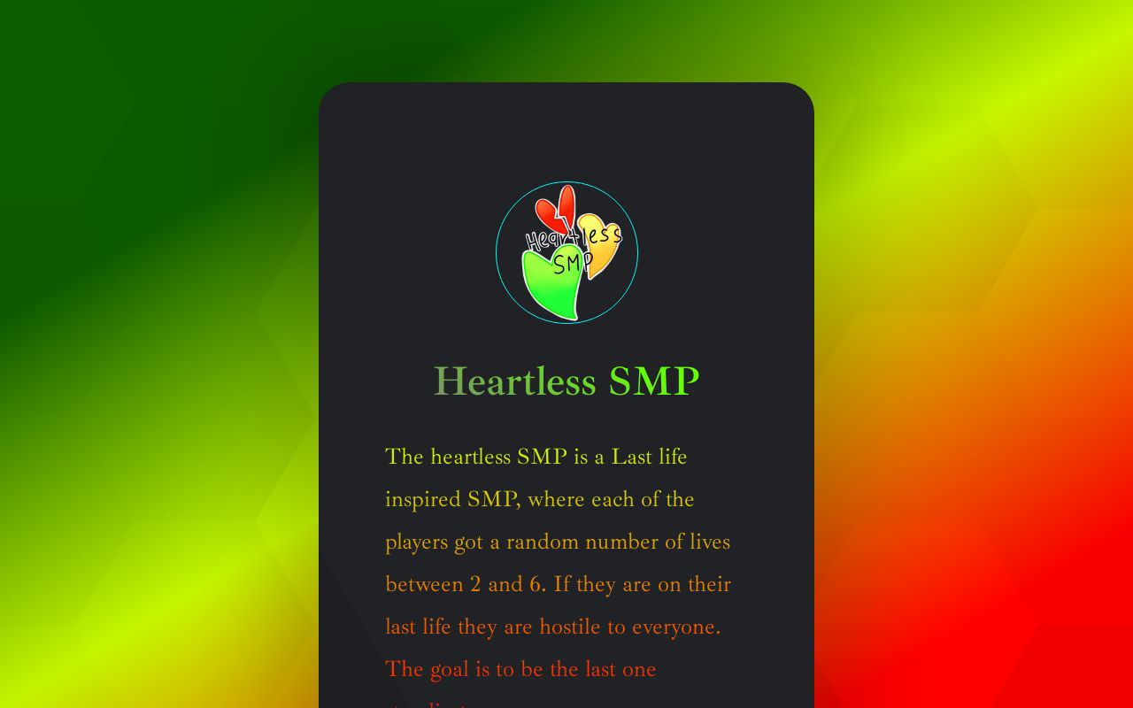 Heartless SMP